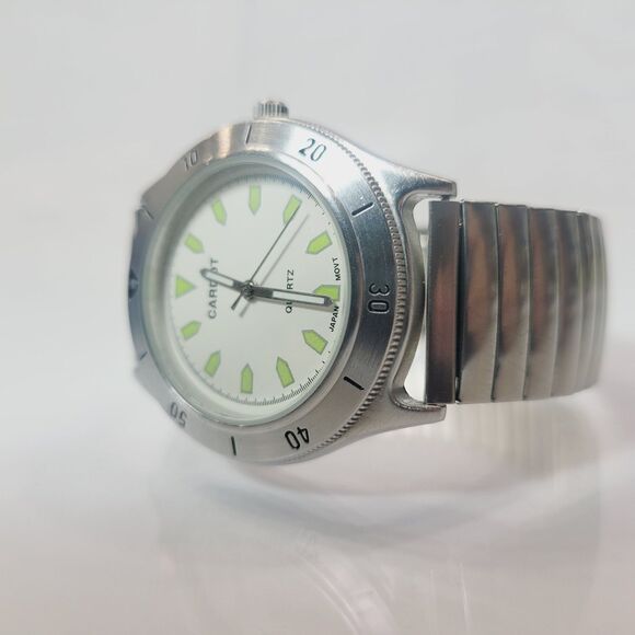 cardot | Accessories | Cardot Quartz Japan Movement Watch Vintage Mens ...